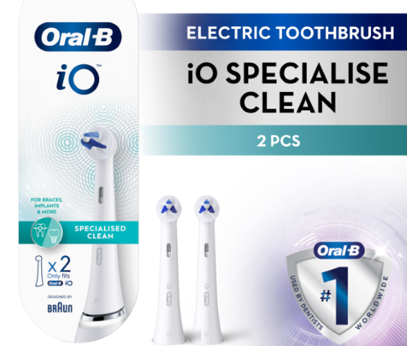Oral-B Specialised Clean Ortho Brush Head Refill for i | Nuffield Phar ...