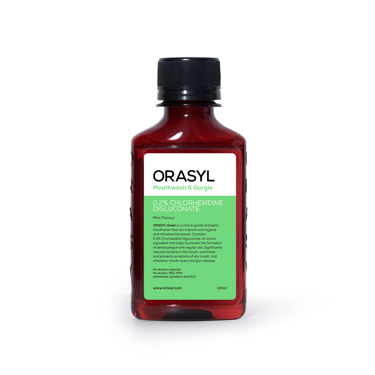 ORASYL GREEN - 氯己定二葡萄糖酸盐漱口水/漱口水 (100ML) – Nuffield Pharm